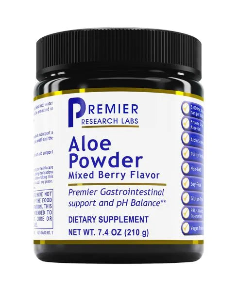 Aloe Powder-Mixed Berry Flavor, Premier – All Natural Family Doc